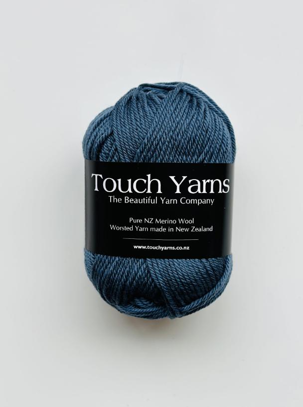Touch Yarns Pure Merino 8ply – Denim – the Country Hub