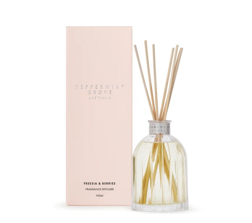 Peppermint Grove Fragrance Diffuser 100ml - Freesia & Berries – the ...